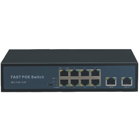 Switch Mạng PoE S1200P-8F-2F